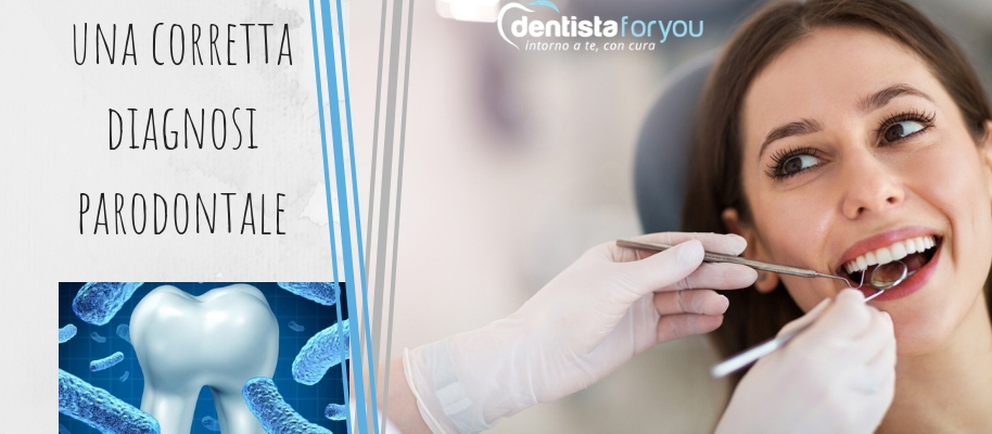Qual è la diagnosi di una parodontite in atto?